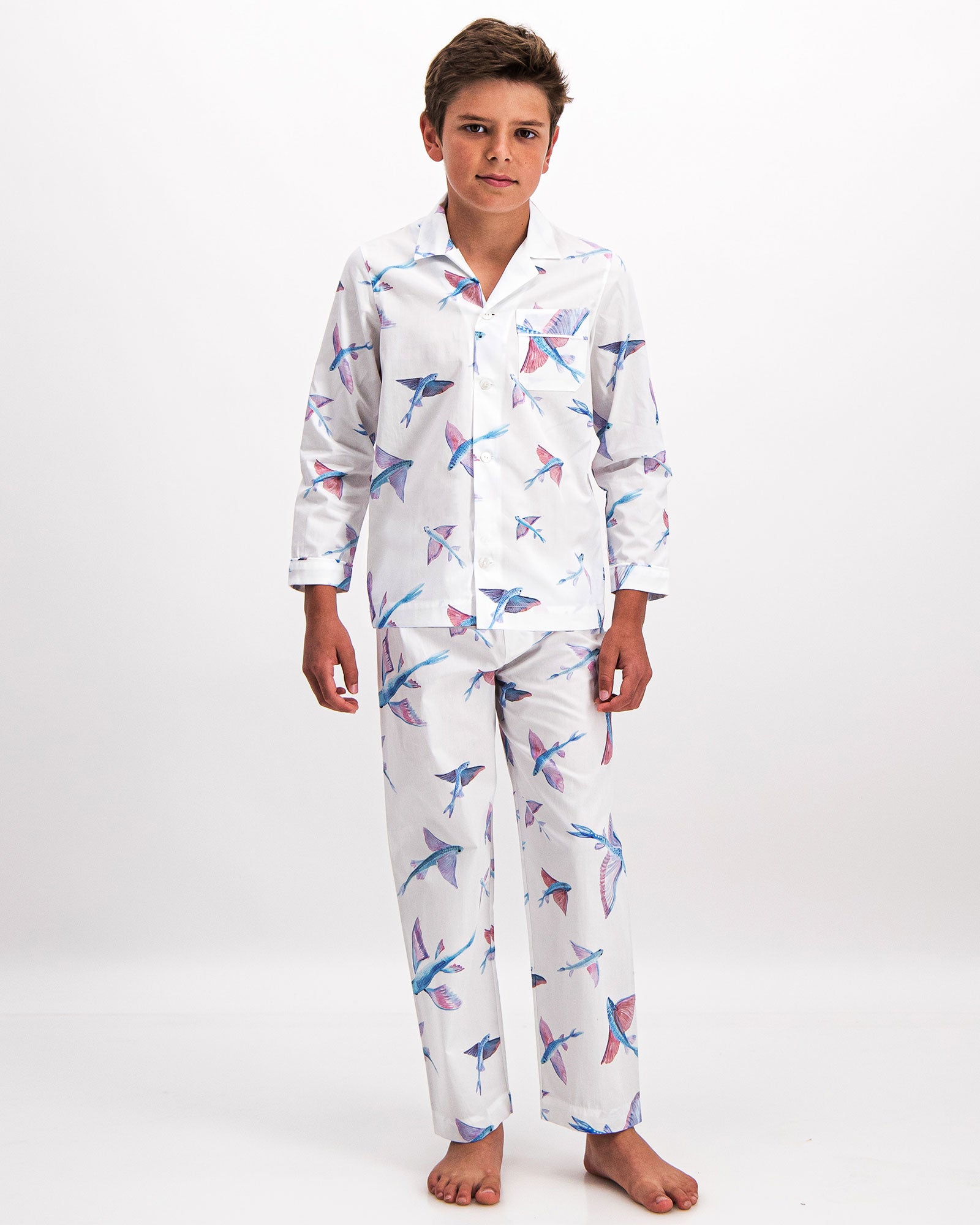 Boys' Long Pyjamas | Sleepwear & Loungewear | Woodstock Laundry UK