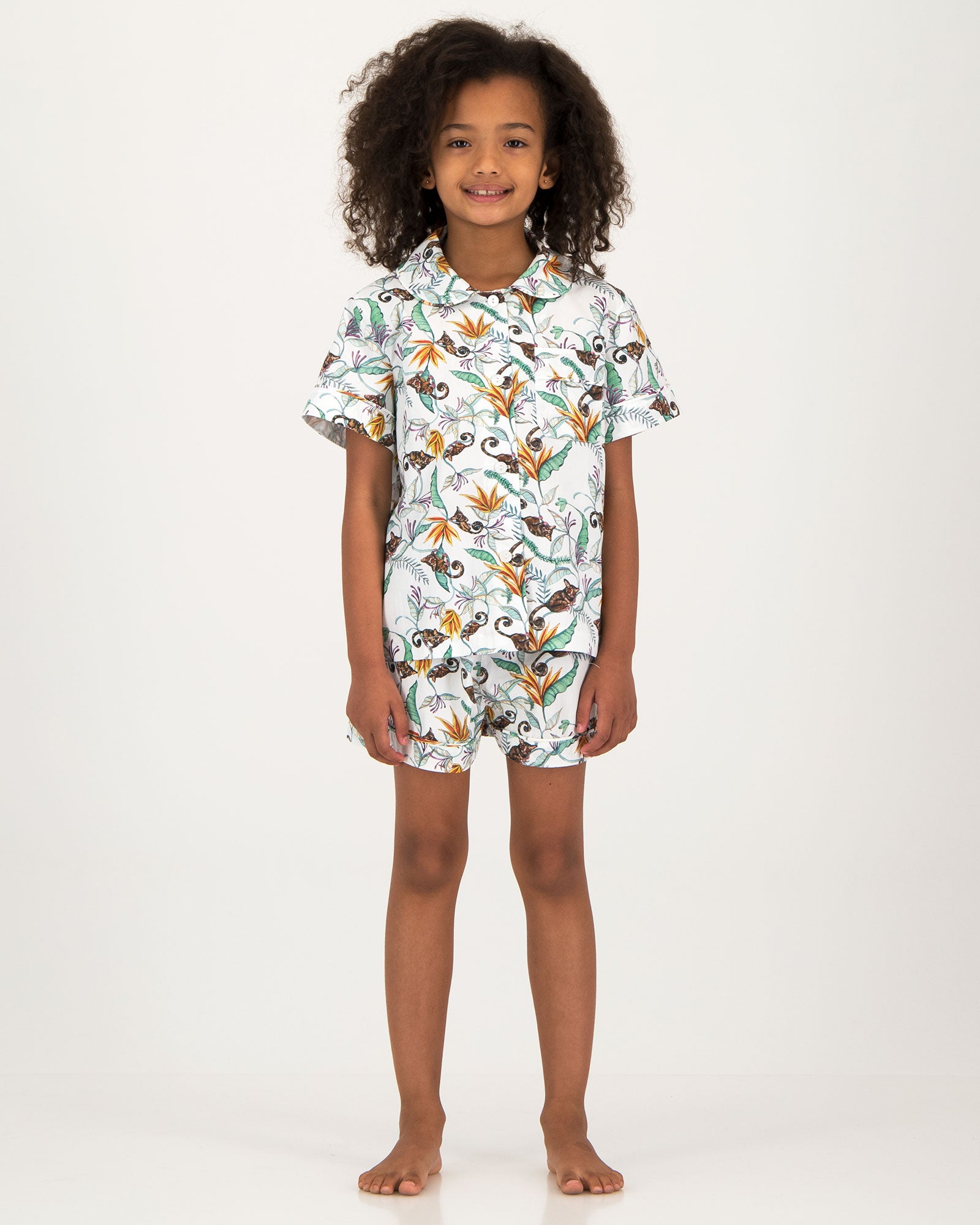 Buy Girls' Short Pyjamas | Organic Cotton | Woodstock Laundry UK