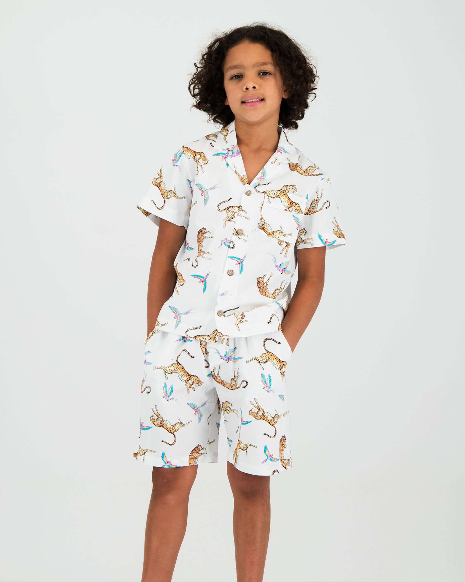 Boys Short Pyjamas | Short Pyjama Set | Woodstock Laundry UK